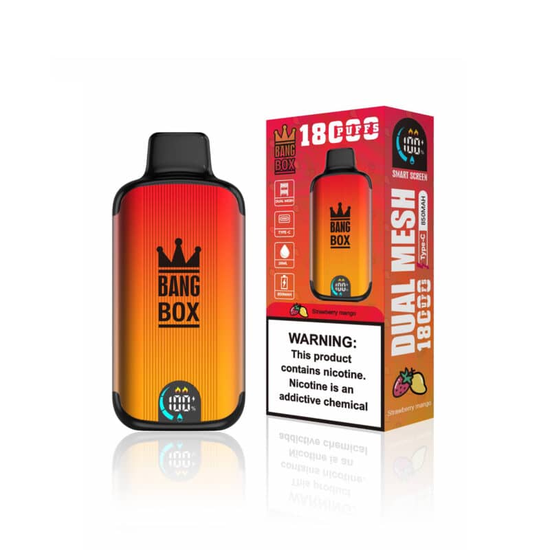 Strawberry Mango Bang Box 18000 Puffs 18k - Stars Vape