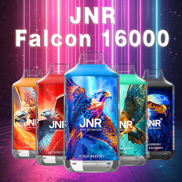 JNR Falcon 16000 Puffs Vapes: Extended puff vaping experience - Stars Vape