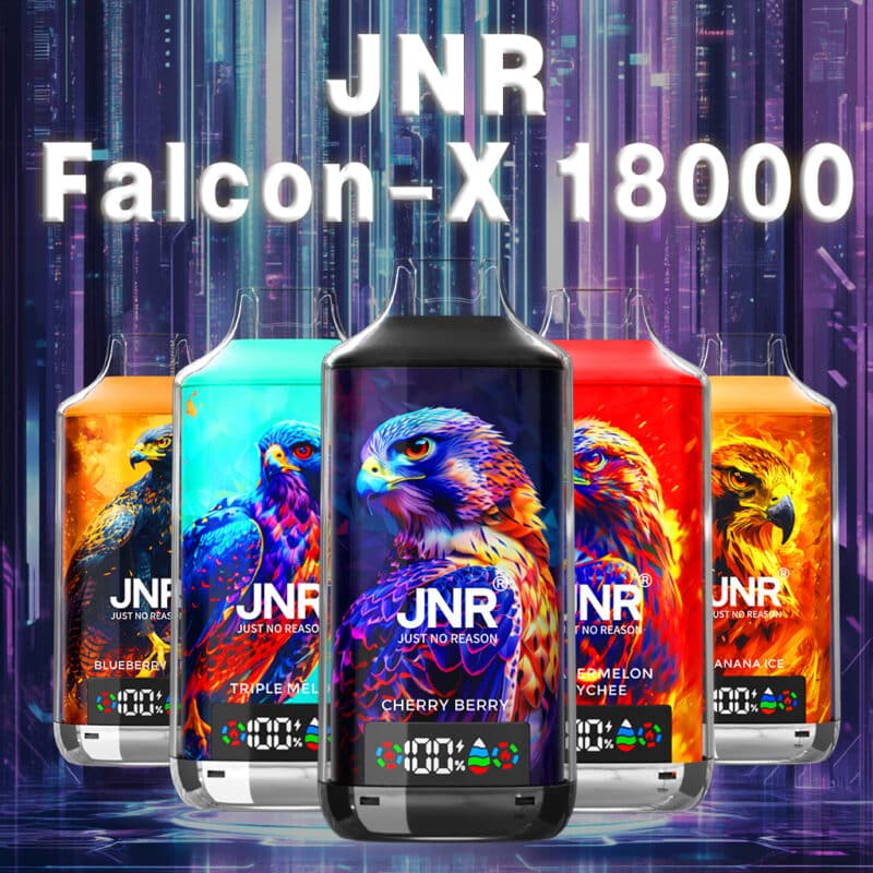JNR Falcon 16000 Puffs Vapes: Extended puff vaping experience - Stars Vape
