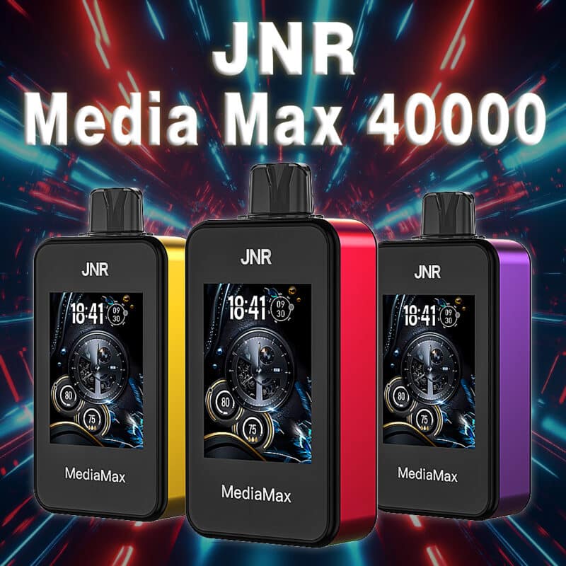 JNR Media Max 40000 Puffs Vapes: Extended puff vaping experience ...