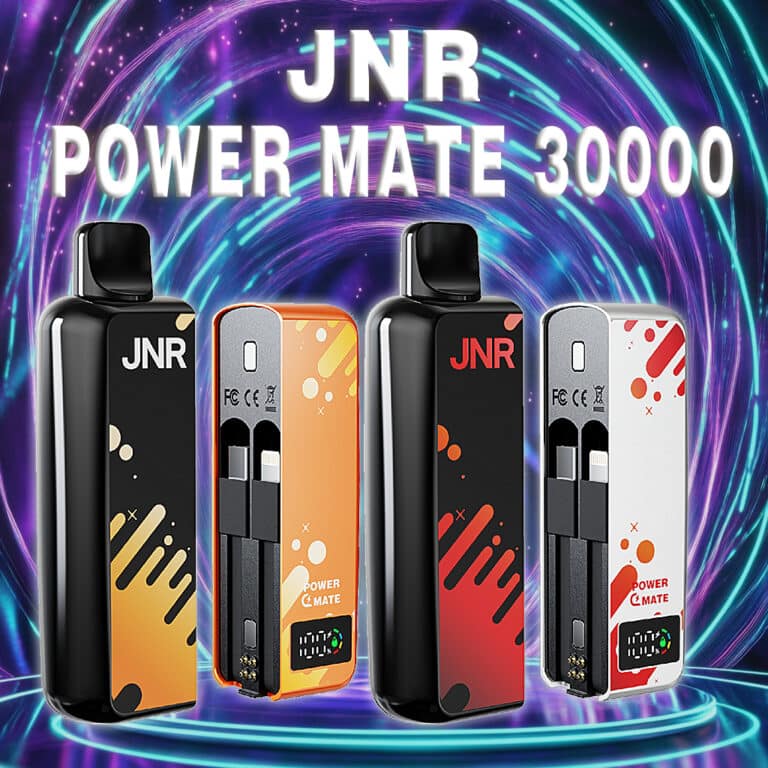 JNR Power Mate 30000 Puffs Vapes: Extended puff vaping experience ...