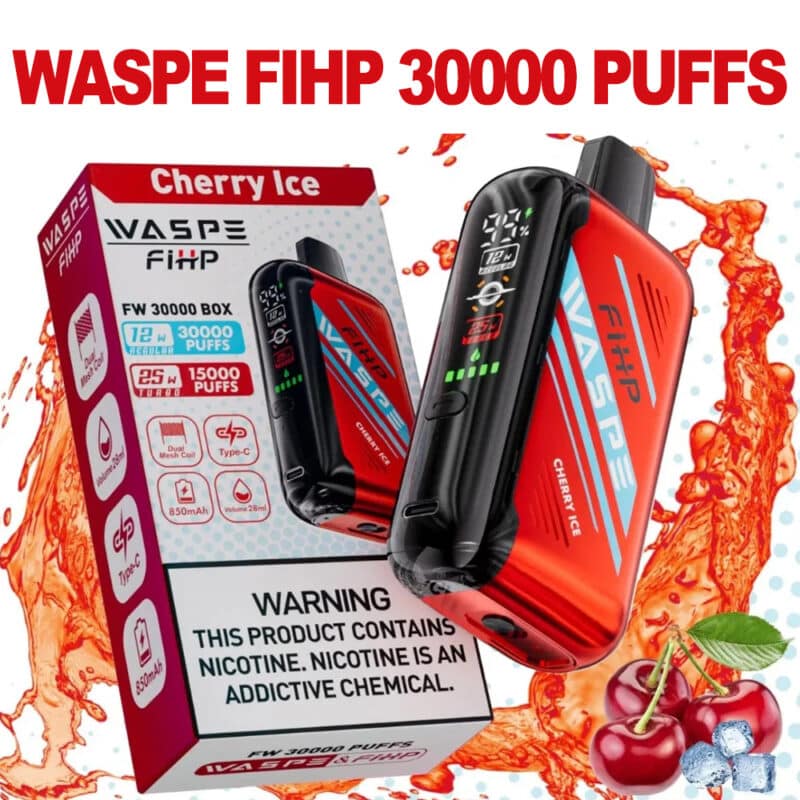 WASPE FIHP 30000 Puffs: high-tech vape representation, buy wholesale!