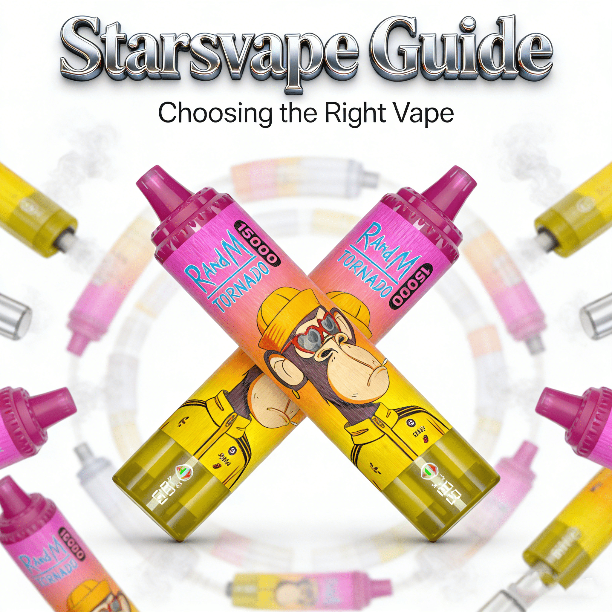 Starsvape Gids: Kies de Beste Vape | Wegwerp- en Oplaadbare Vapes
